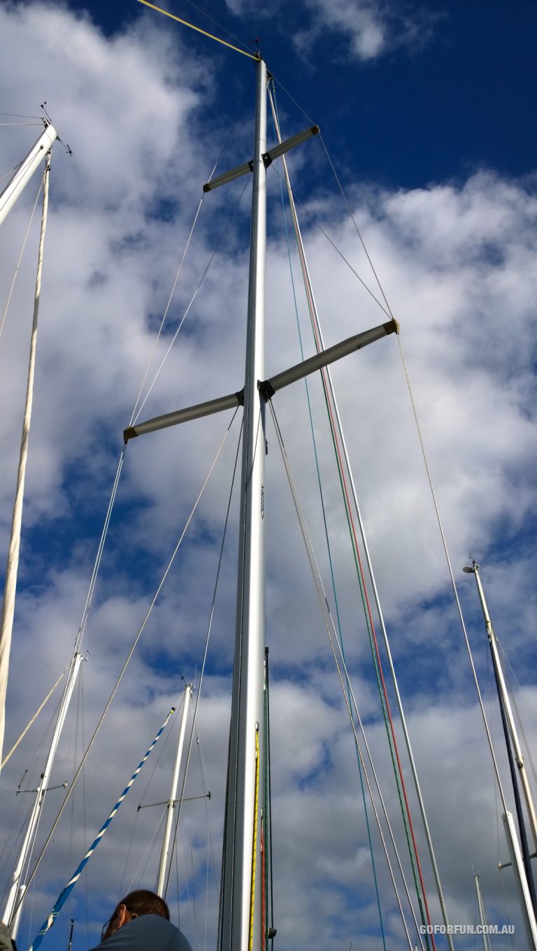 Climbing The Yacht Mast For The First Time - Go For Fun: Travel ...